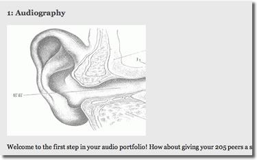 Audio Culture Studies: Scaffolding a Sequence of Assignments | Sounding ...